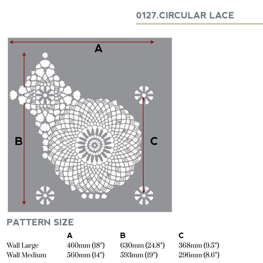 Circular Vintage Lace